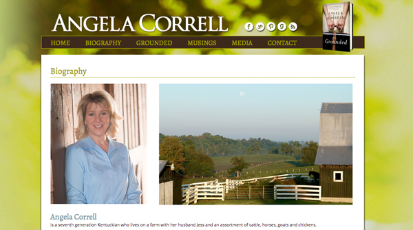 ANGELA CORRELL (AUTHOR)